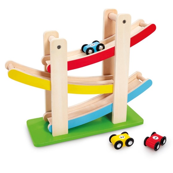 woodlets | Toys | Addo Play Woodlets Zig Zag Car Track 2 Months Toddler ...